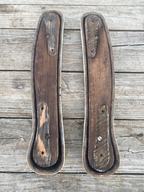 Antique Vintage Emil Paidar Barber Chair Arm Rests Part | eBay