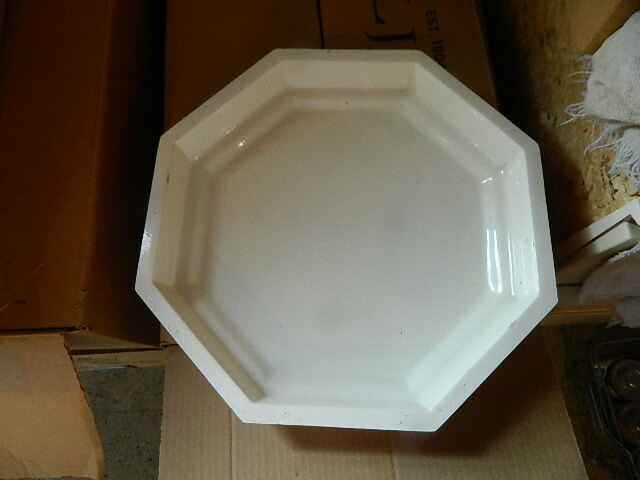 New Octagon Stepping stone form mold for stained glass 14" unique ...