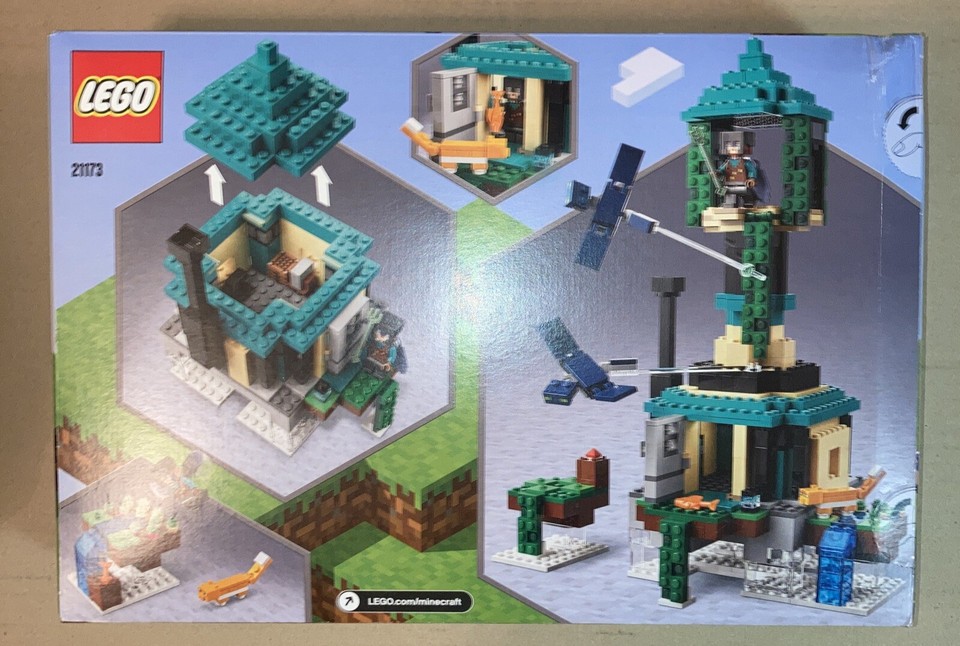 LEGO Minecraft The Sky Tower 21173(Slight Box Damage) 673419340687 | eBay