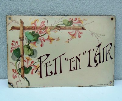 Signs - Antique French Sign