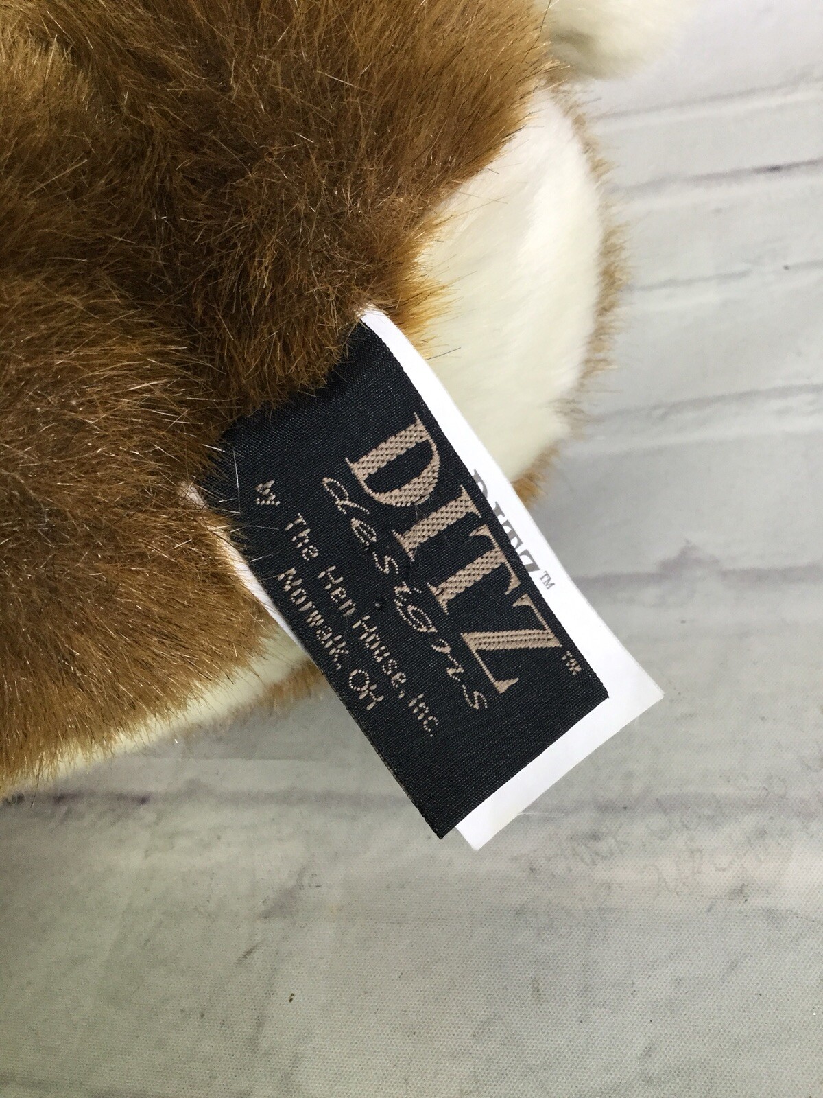 Ditz Designs Large Sitting Laying Deer Reindeer Plush Stuffed Animal ...