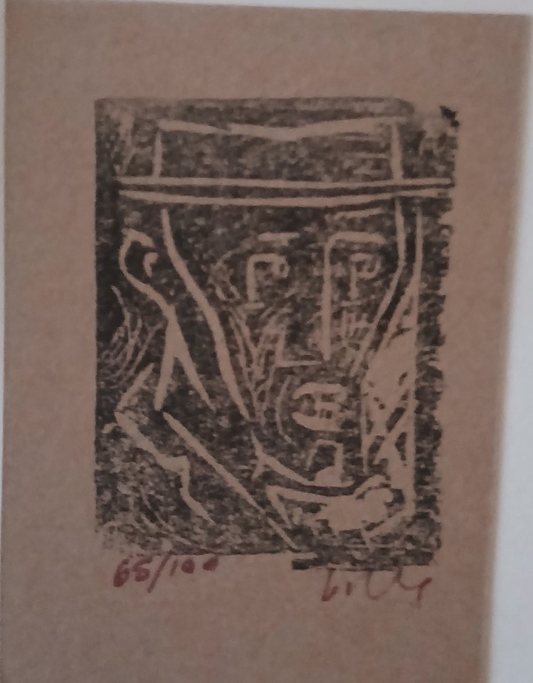 Billy Childish, The Man With The Gallows Eyes - 2005 Signed Ltd Ed No ...