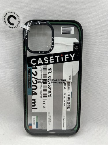CASETiFY Impact Case Fits iPhone 12 Pro Max - CASETiFY Clear / Black - New | eBay
