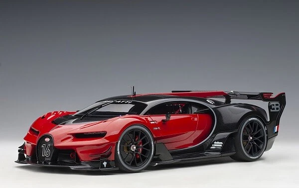 Red And Black Bugatti
