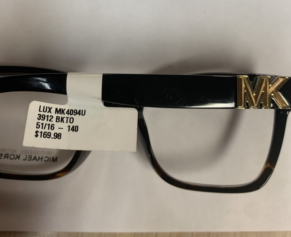 New Michael Kors Eyeglasses MK4094U KARLIE 3912 Havana Frame Demo Lens ...