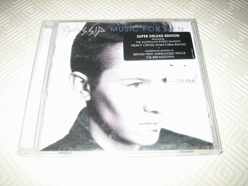 GOSSIP - MUSIC FOR MEN (SUPER DELUXE EDITION) (2009) CD ALBUM | eBay ...