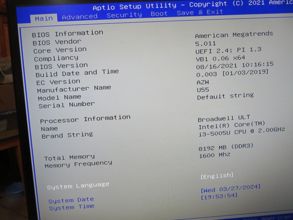 AZW Turing U55 Mini PC i3-5005u 8GB RAM 128GB SSD Windows 10 Pro GOOD ...