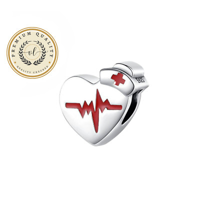 Nurse Heart Charm, Hospital Charm, Nurse Charm, Medical Charm | eBay