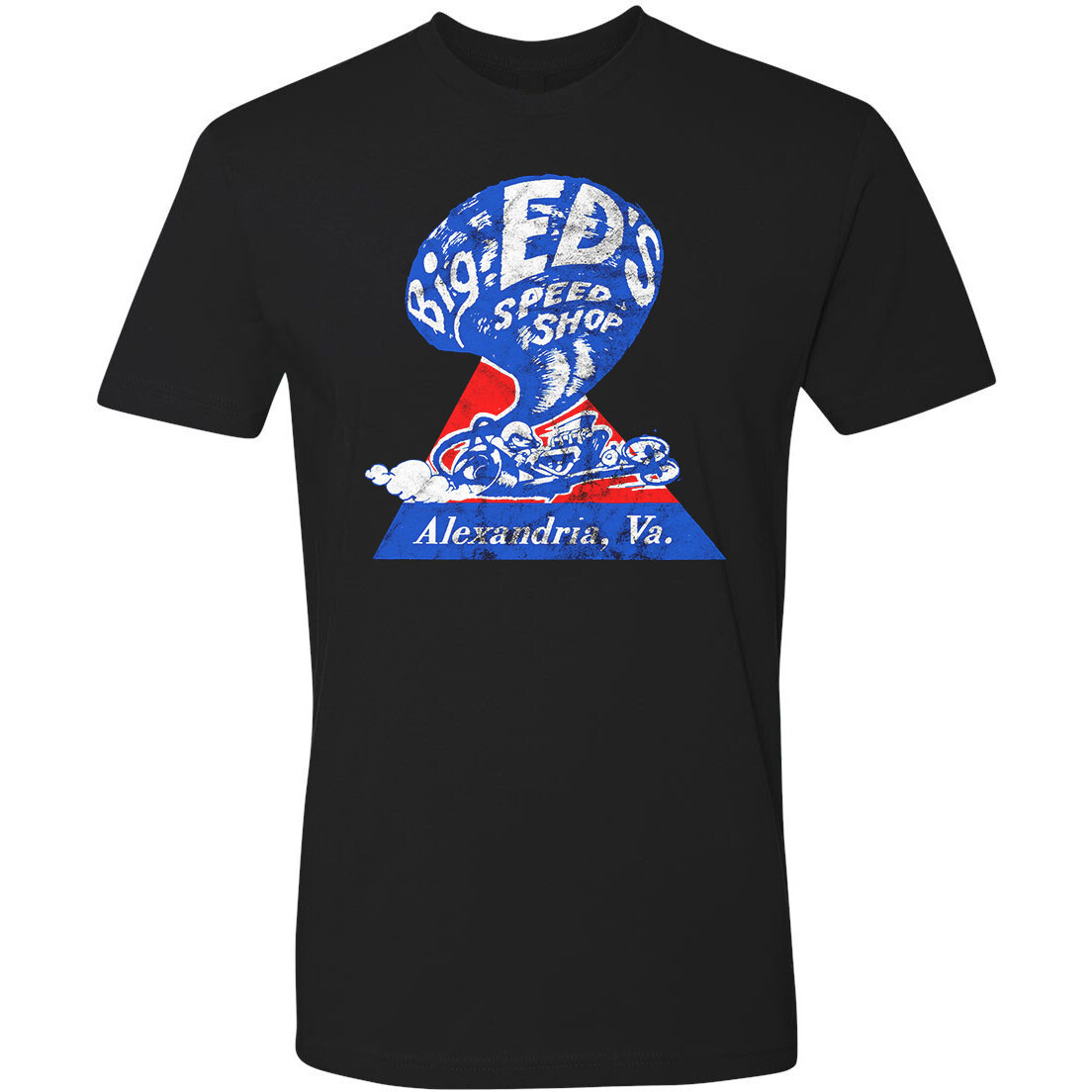 T Shirt 100% Cotton White Hot Rod Big Ed Speed Shop Drag Race Racing ...