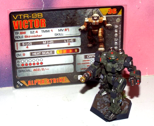 BATTLETECH VICTOR MECH [REPUBLIC OF THE SPHERE] (CATALYST, PLASTIC, PAINTED) | eBay