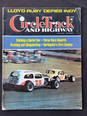 1971 July Circle Track And Highway Magazine, Andretti-King Sprint Car/Lloyd Ruby | eBay