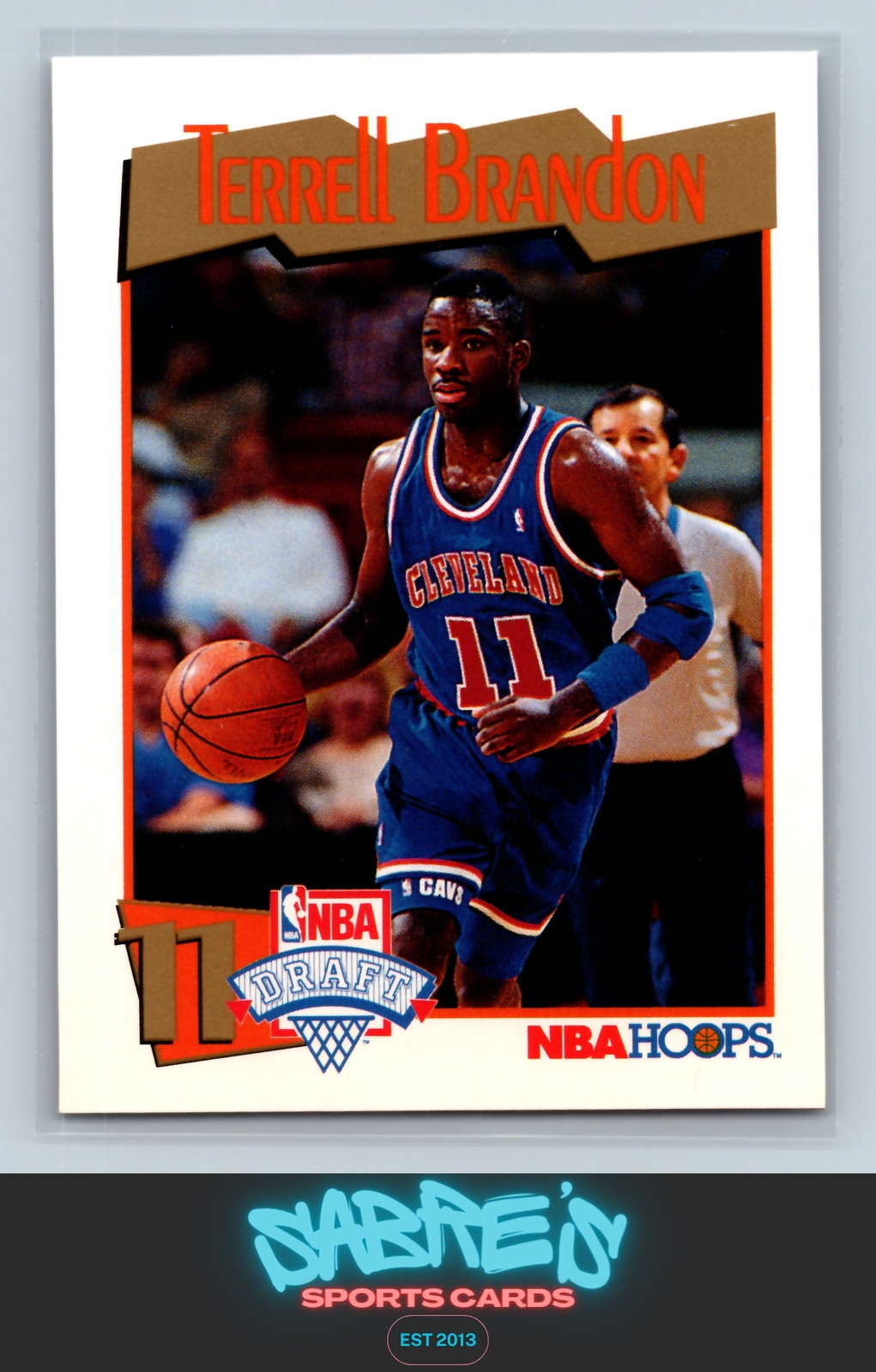 1991-92 Hoops #556 Terrell Brandon Cleveland Cavaliers | eBay