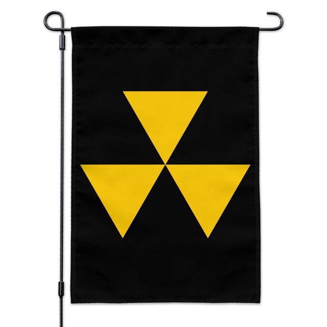 Fallout Shelter Radioactive Safe Zone Garden Yard Flag | eBay
