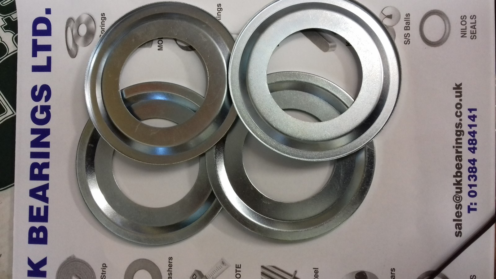 09074 / 09196-AV NILOS bearing seals for VOC VINCENT motorcycle etc ...