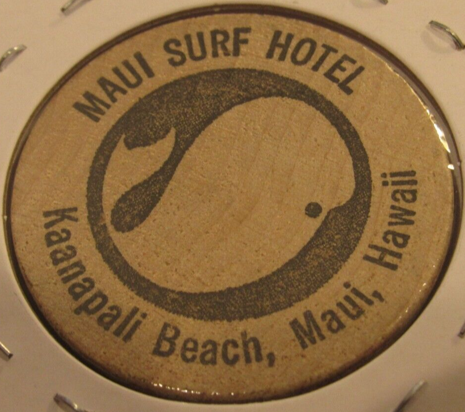 1980 Maui, HI Coin Club Wooden Nickel - Token Hawaii | eBay