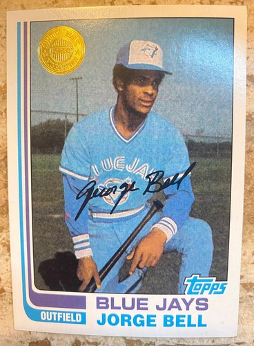 2003 Topps Shoe Box Collection Jorge Bell Blue Jays Autographed ...