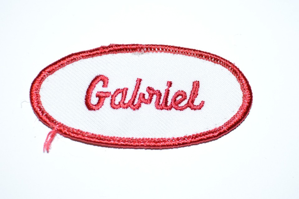Employee Embroidered Worker Name Tag Sewn Patch for Uniform Work Shirt ...