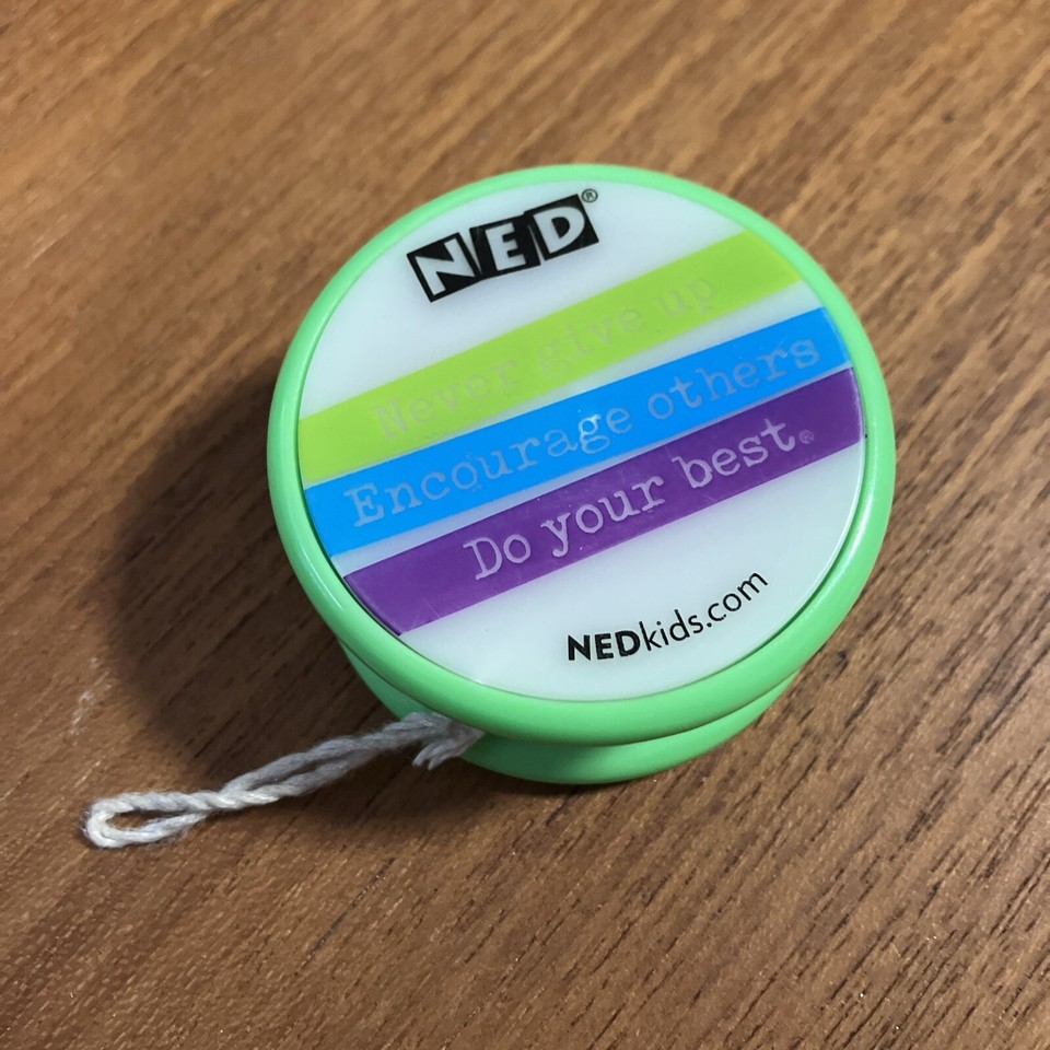 Ned Kids Yo-Yo Green Tv Y2k Vintage Toy | eBay
