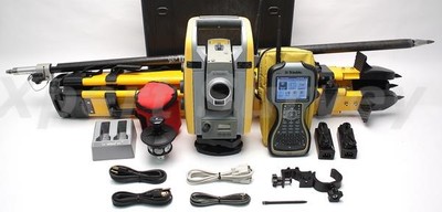 Trimble S6 DR 300+ 3" 2.4 GHz Robotic Total Station w/ TSC3 Trimble ...