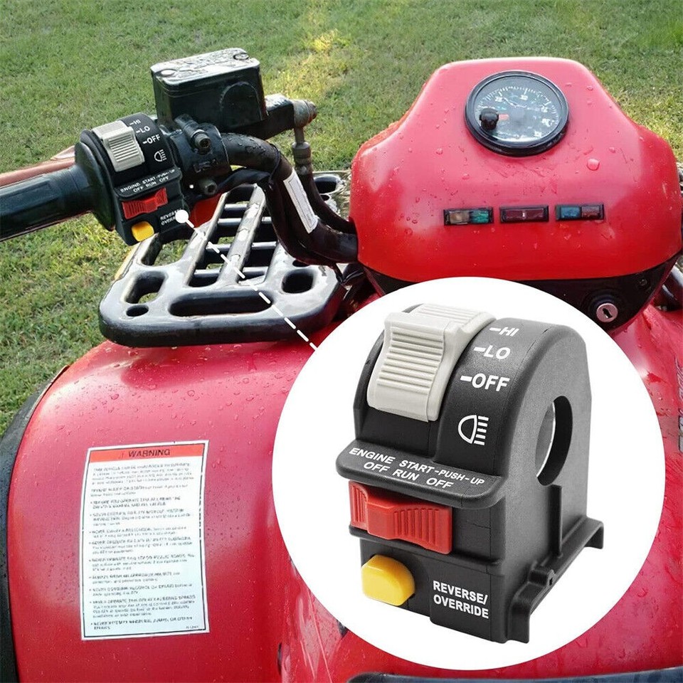 1× Left Handlebar Start Stop Switch For Polaris ATV For Scrambler | eBay