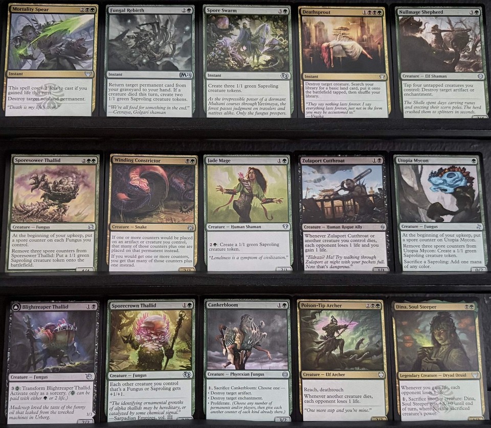 ***Custom Commander Deck*** Slimefoot, the Stowaway - Saproling Tokens ...