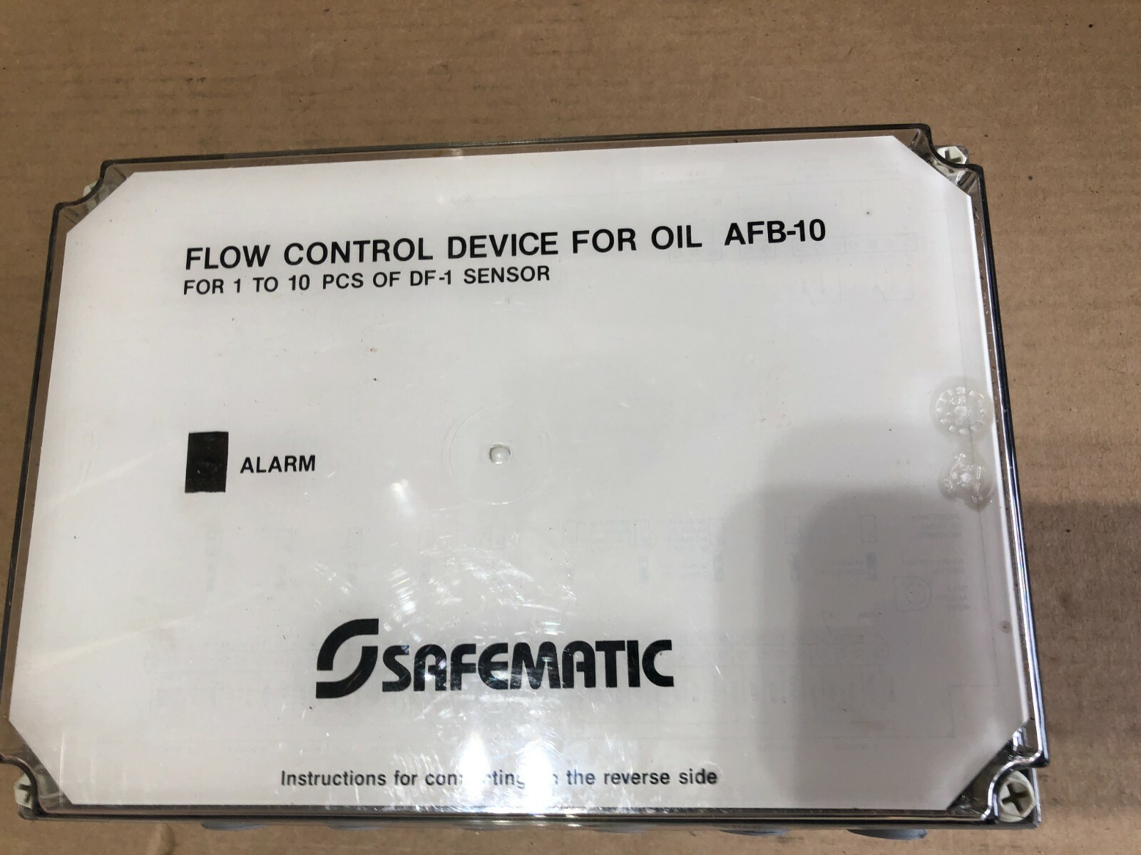 Safematic, Flow Control Device For Oil, AFB-10 | eBay