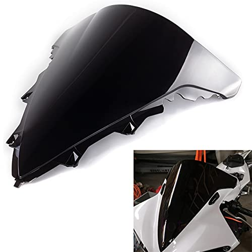 Black ABS Plastic Windscreen for Yamaha YZF R1 2009-2014 Front ...