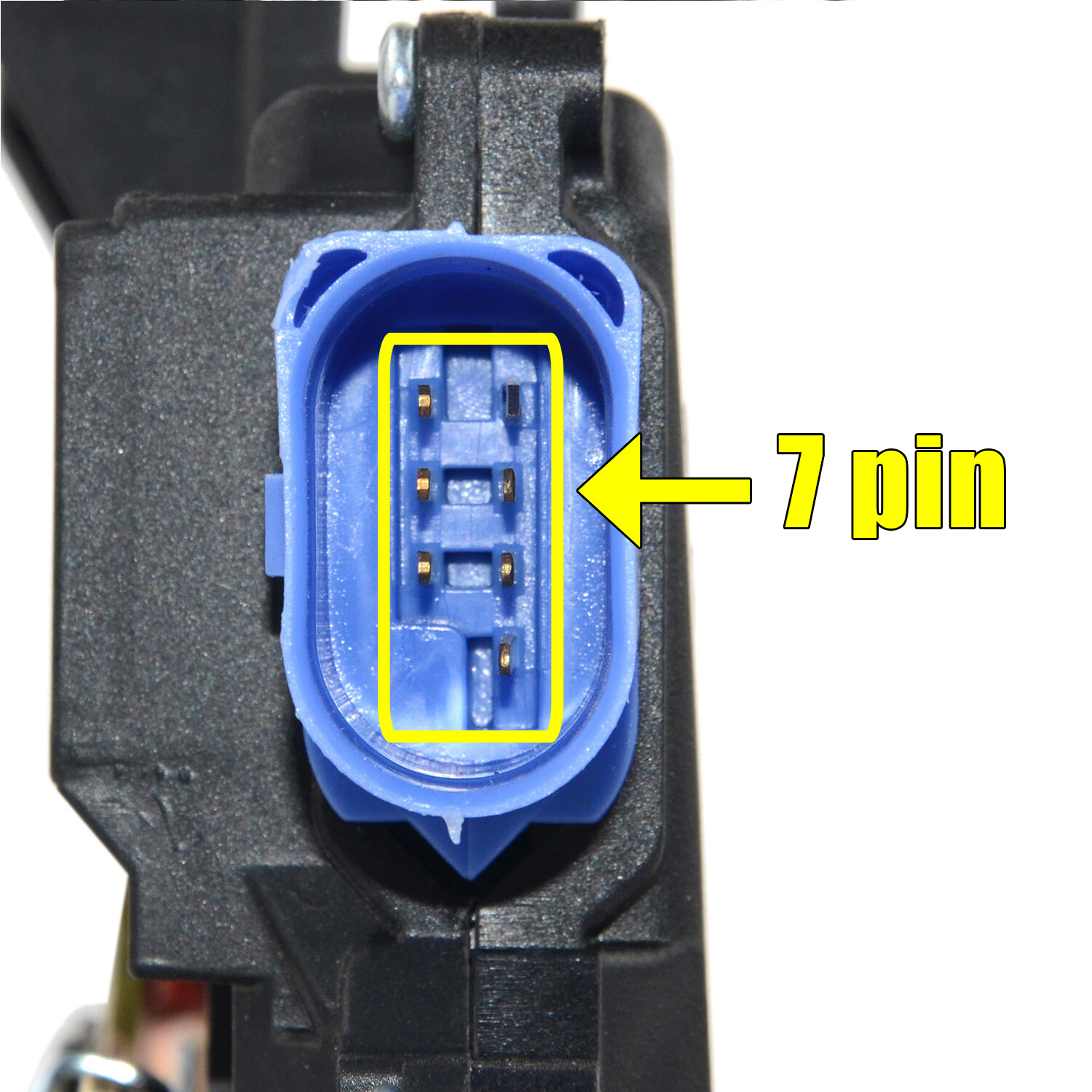 2X Rear Door Lock Latch Actuators for VW Golf V Touareg 7L Jetta III IV ...