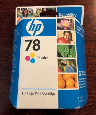 HP 78 Tri-Color Ink Cartridge C6578DN Genuine OEM HP | eBay