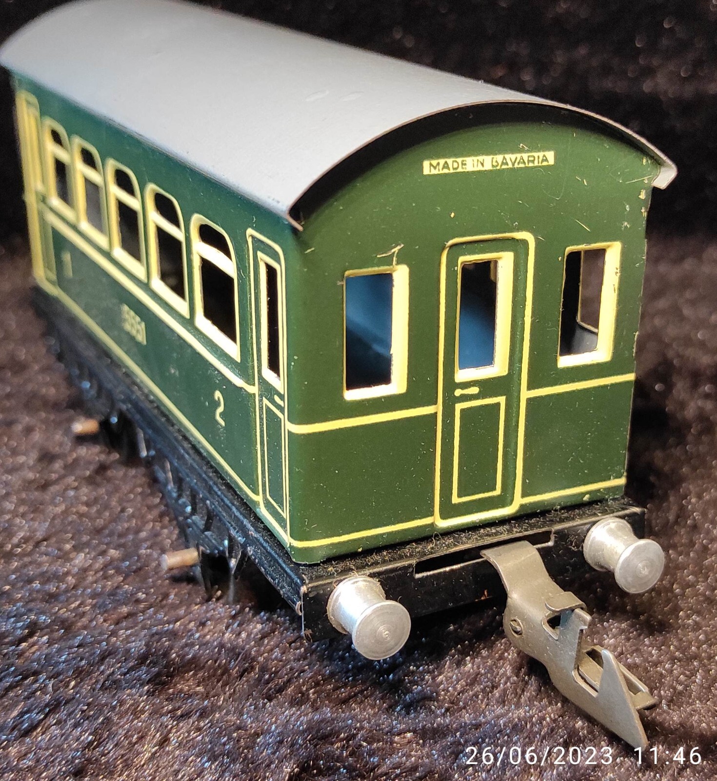 Eisenbahn Spur 0 Blechspielzeug Ende 20er Jahre Bing Fandor Bub Doll ...