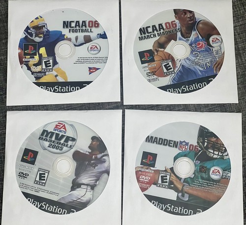 NCAA Football 06 Basketball Madden Bundle(Sony PlayStation 2,)Disc Only ...