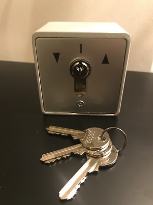 ROLLER SHUTTER KEY SWITCH IP54 - 16 amp - GEBA - GENUINE - BE AWARE OF ...