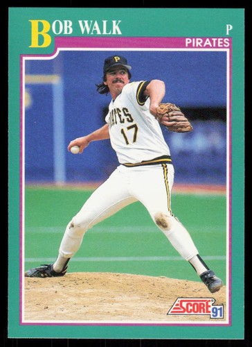 1991 Score 599 Bob Walk Pittsburgh Pirates | eBay
