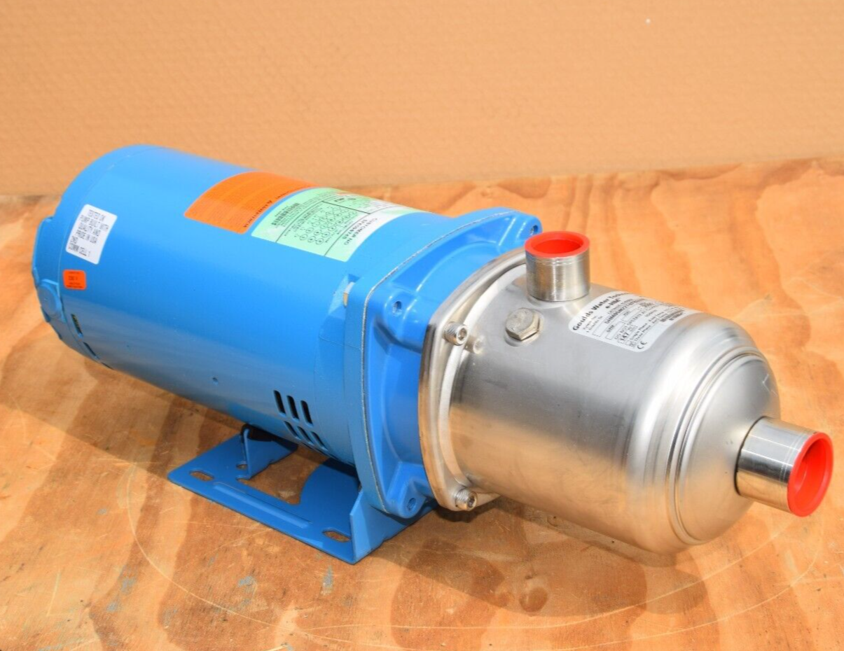 XYLEM GOULDS 3 HP EHM HORIZONTAL MULTISTAGE CENTRIFUGAL PUMP ...