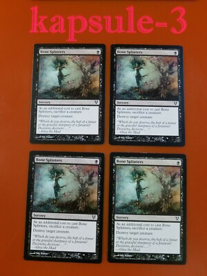 4x Bone Splinters | Avacyn Restored | MTG Magic Cards | eBay