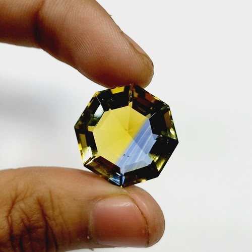 Certified Bolivian Bi-color Ametrine 32 Ct Octagon Shape Faceted Gemstone D693 | eBay