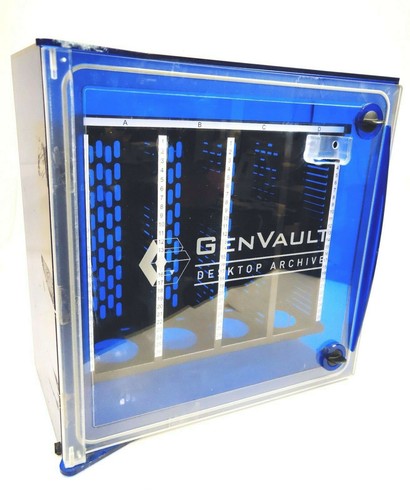 GenVault GV2 Desktop Cabinet DNA sample storage 20"x 20" x 10″ 4 Racks ...