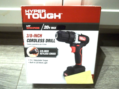 NEW HYPER TOUGH 20V 20Volt Cordless Drill Driver (Tool Only) | eBay