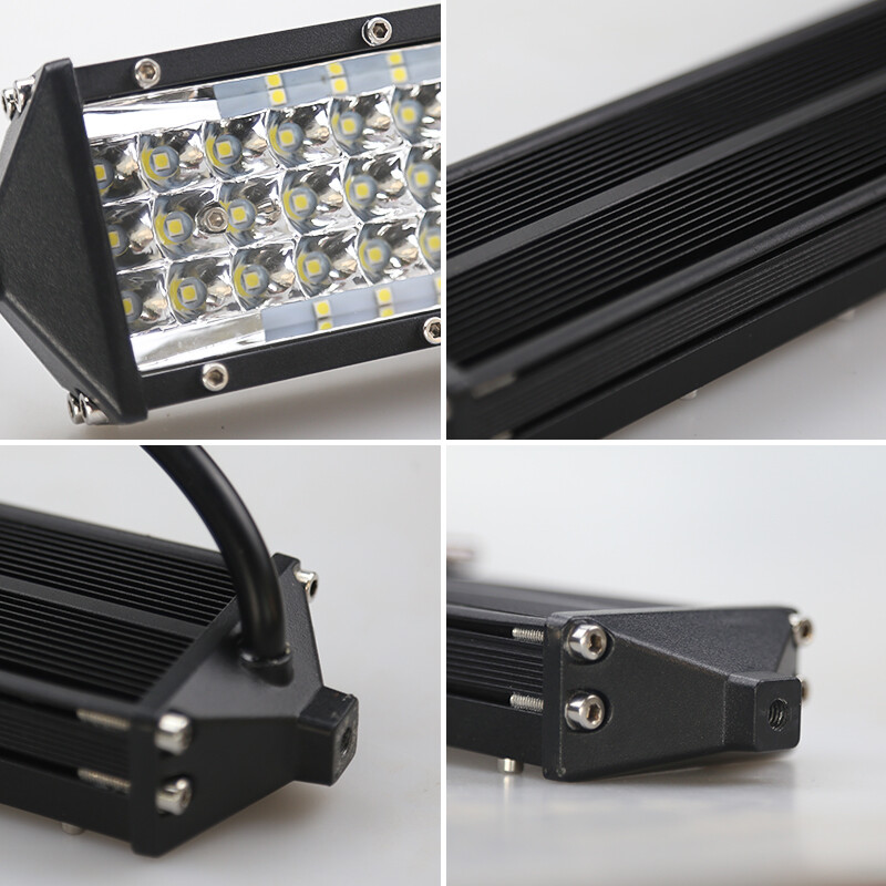 12'' INCH LED light bar +Wiring Combo For Polaris Ranger RZR 570 800 ...