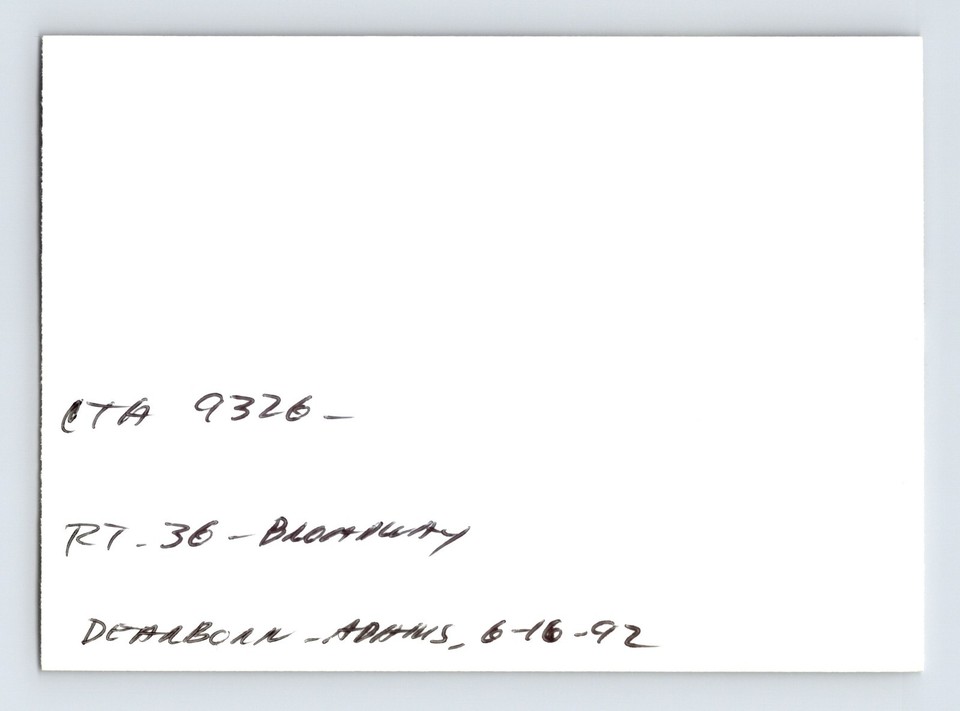 Photo Chicago Transit CTA Bus Route 36 Broadway 1992 NYT News Stand 5 ...