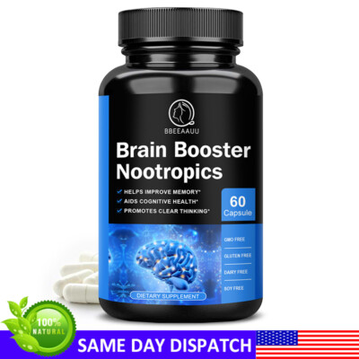 Brain Supplements & Nootropics - Memory Focus Mental Concentration ...