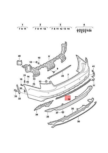 Genuine AUDI A4 Avant S4 Quattro A4l Trim 8W58078339B9 | eBay