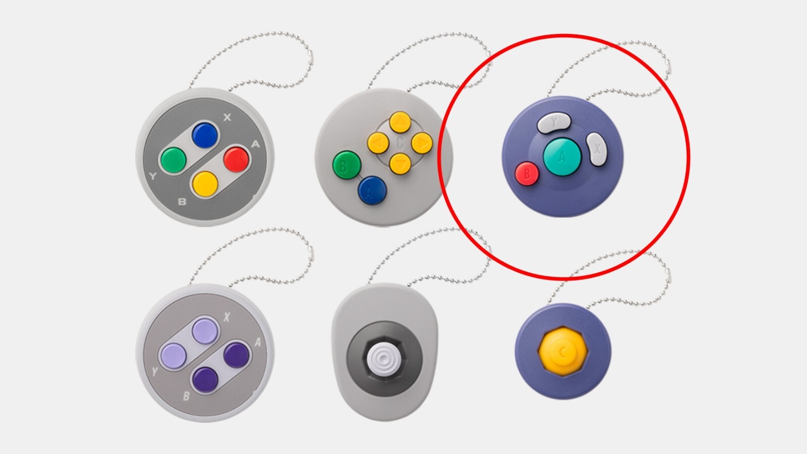 Nintendo official Capsule Toy Contoroller Button Collection Vol.2 Japan ...