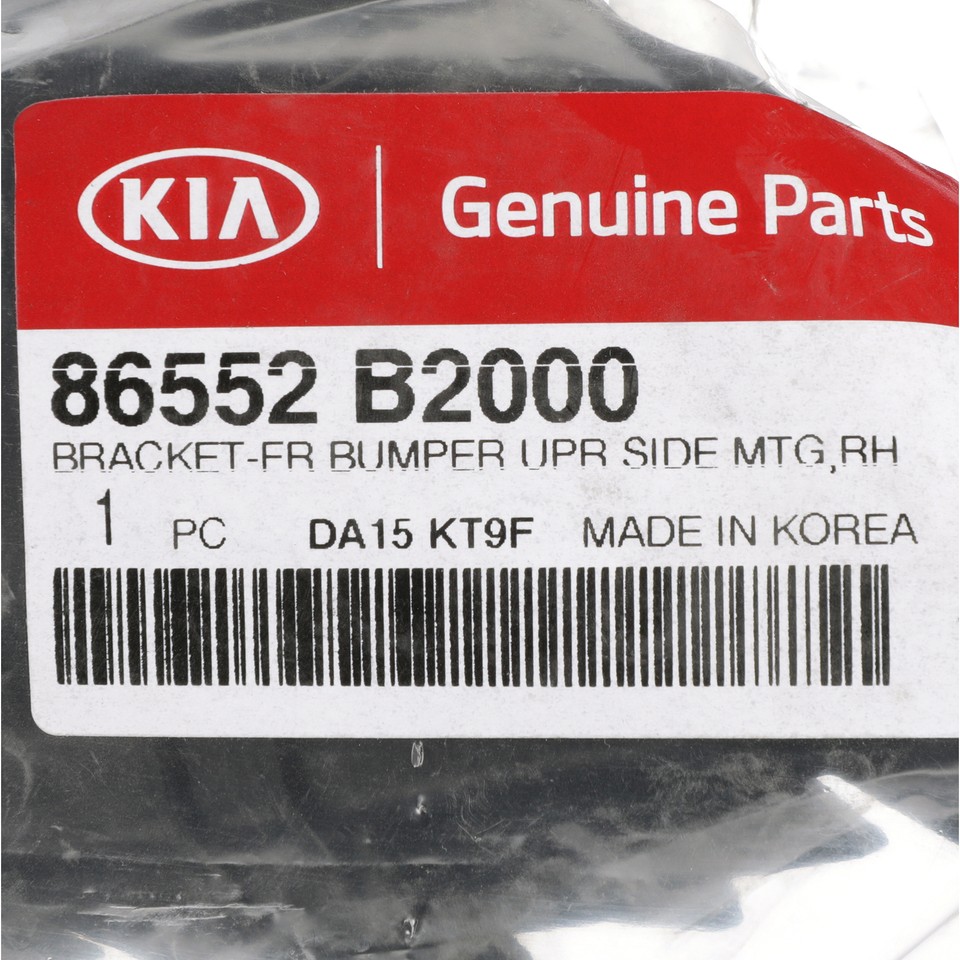 OEM Front Passenger Side Bumper Upper Side Bracket 14-19 Kia Soul 86552 ...