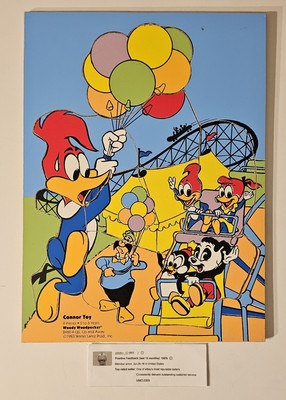 Vintage 1983 Conner Toy 9 Piece Woody Woodpecker Wooden Puzzle | eBay