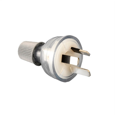 5 X The HPM 3 Pin Plug Top includes a 3 pin flat connector- lock nut ...