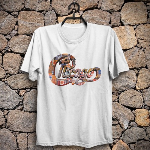 Logo Chicago band T shirt Terry Kath Robert Lamm Dawayne Bailey Peter ...