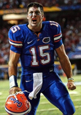 Classic Sports Prints - Florida Gators Tim Tebow -Ready2Hang - HUGE ...