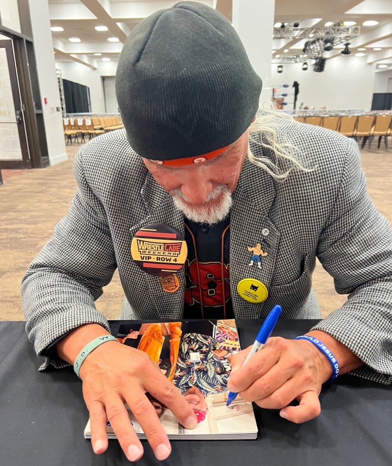 George South Missy Hyatt Signed 8x10 Pro Wrestling Photo Mid South WWF ...