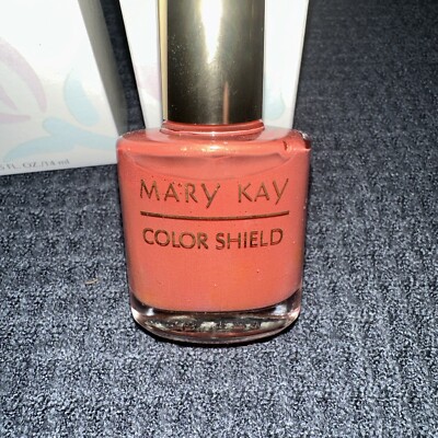 (2) Mary Kay Color Shield Nail Polish 0999 Sophisticated Sienna NOS NIB ...
